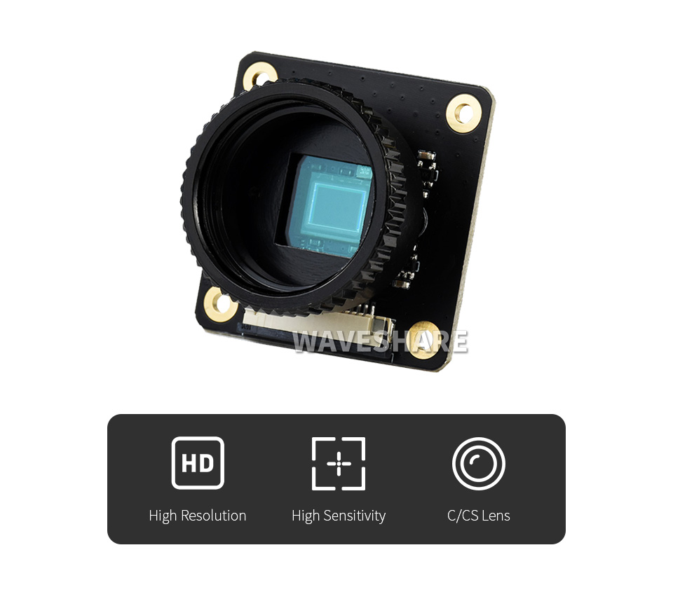 High Quality Camera 12.3 Megapixel dành cho NVIDIA Jetson Nano / CM3 / CM3+